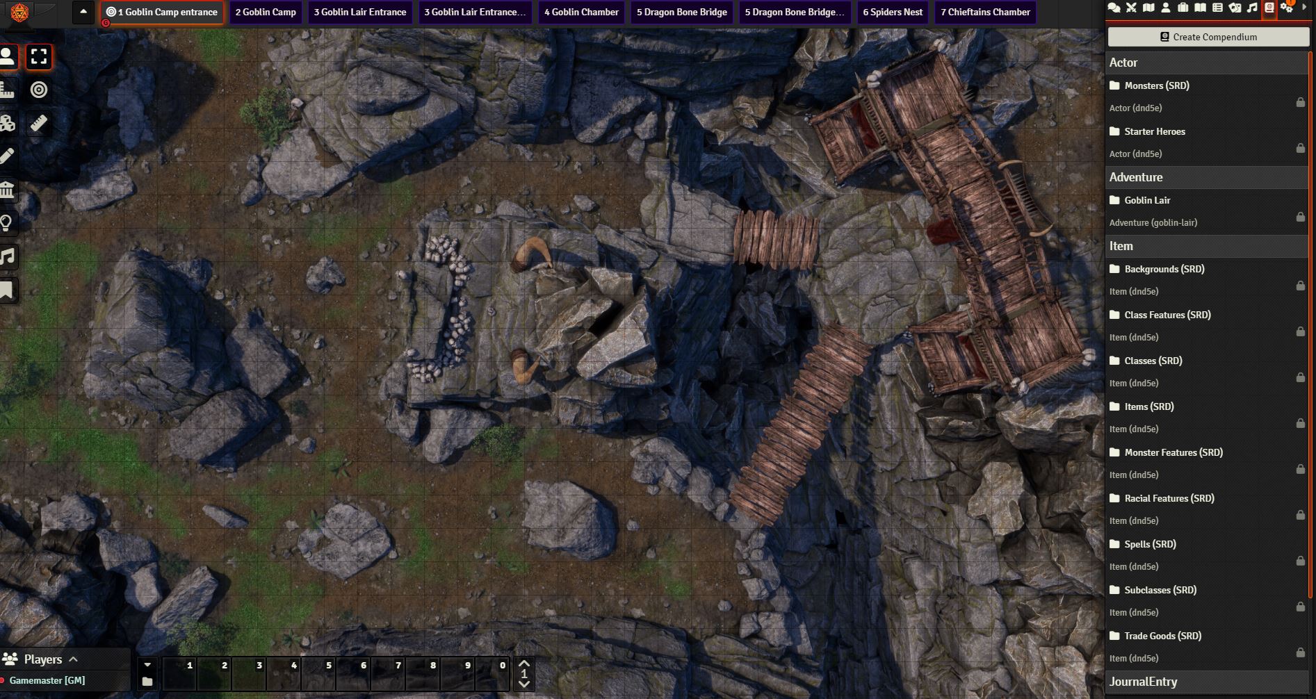 Goblin Lair Foundry Hub 9727